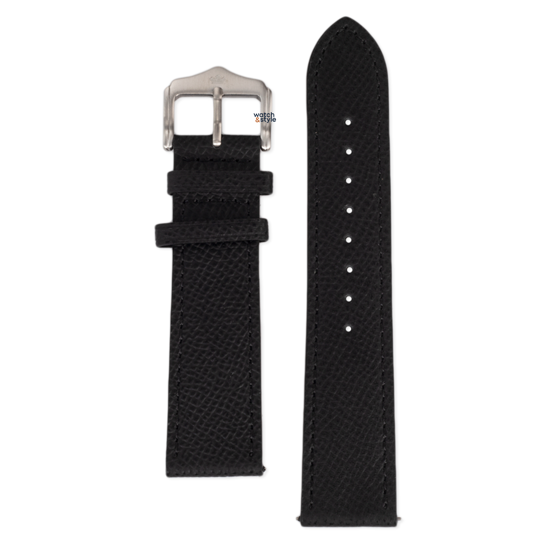 Pebbled Leather Strap – Watch and Style