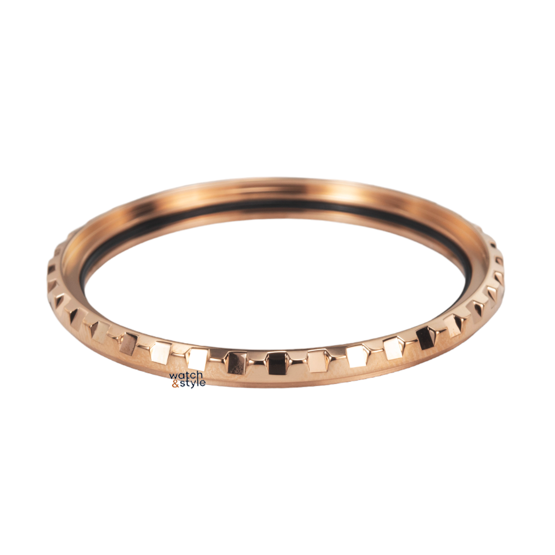 R1339 SKX007/SRPD Slim LX Bezel - Polished Rose Gold – Watch&Style